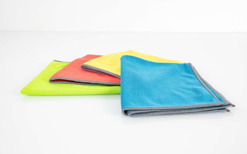 Lavette microfibre Miracle - rouge - Delta Microfibre matériel de ...